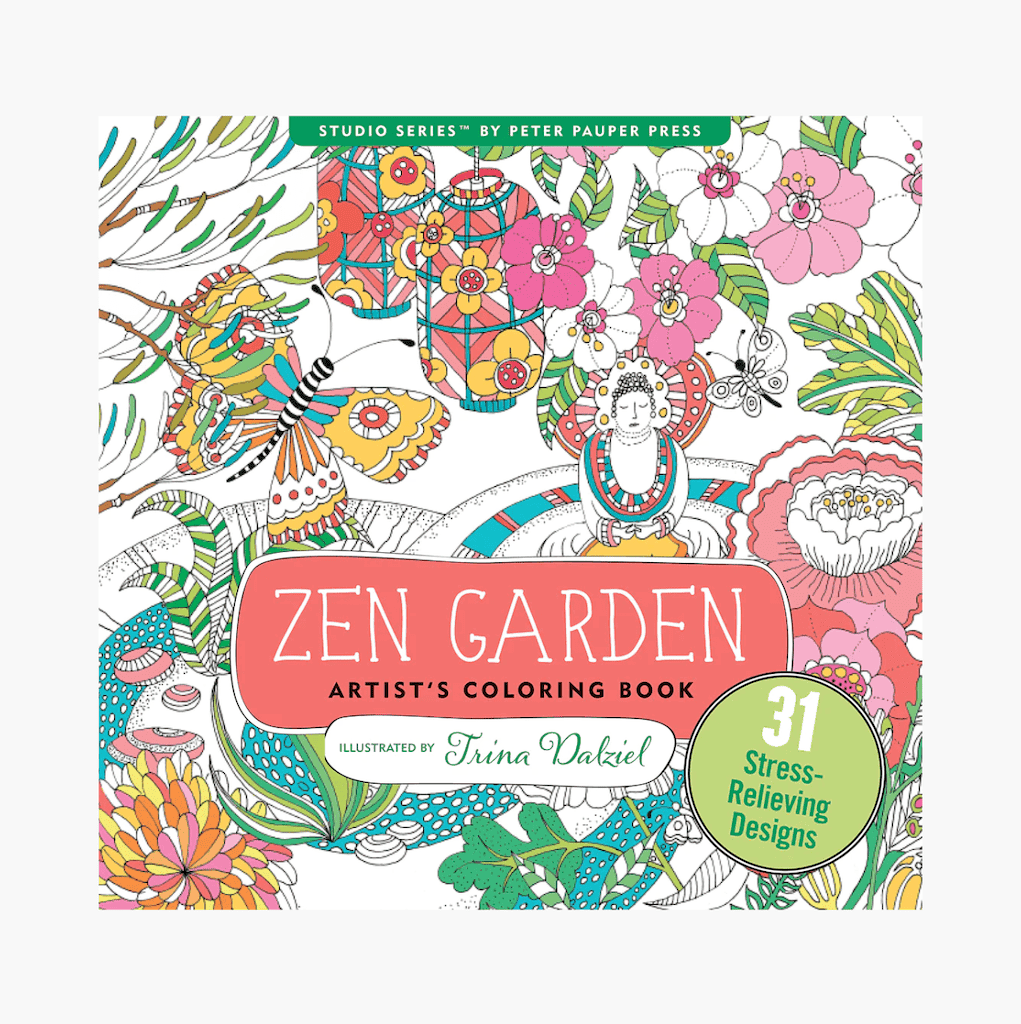 Zen Garden Colouring Book – ArtSmart Art Store & Picture Framing