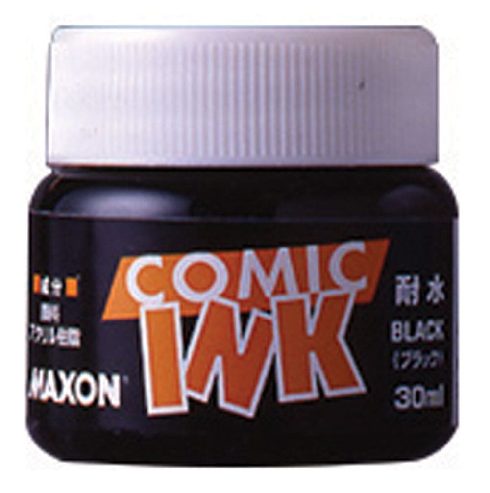 Maxon Comic Ink Black Waterproof 30ml – ArtSmart Art Store & Picture ...