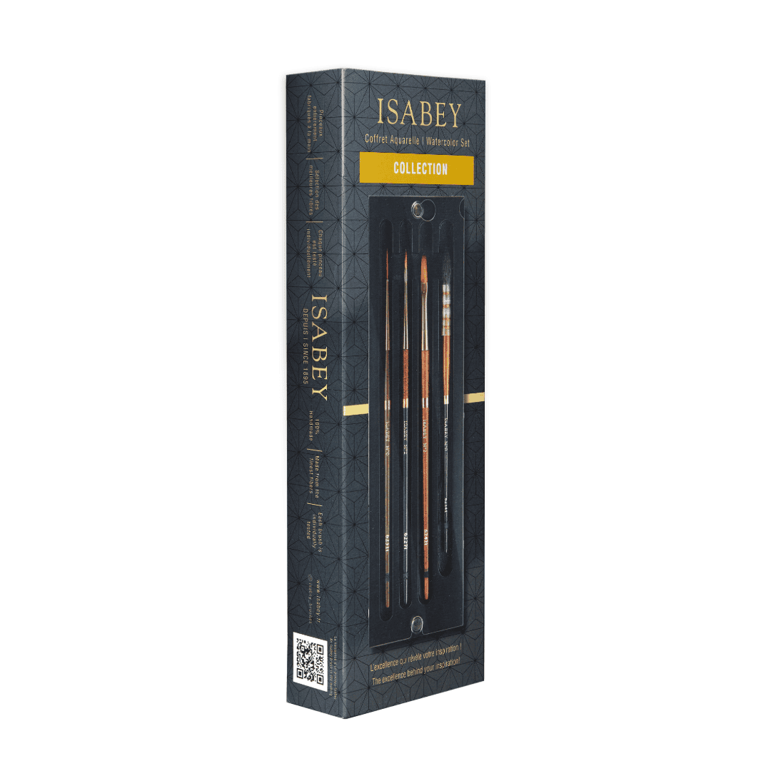 Isabey Watercolour Collection Set of 4 Brushes – ArtSmart Art Store ...