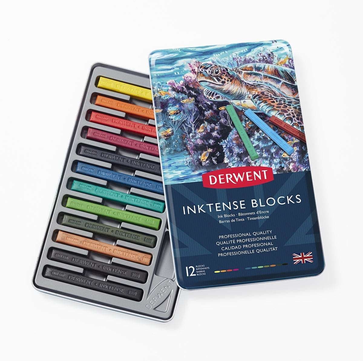 Derwent Inktense Blocks Set of 12 – ArtSmart Art Store & Picture Framing