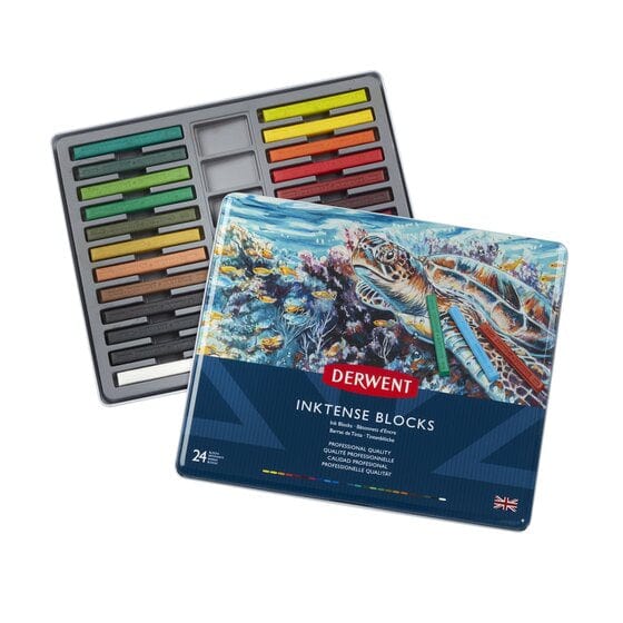 Derwent Inktense Blocks Set of 24 – ArtSmart Art Store & Picture Framing