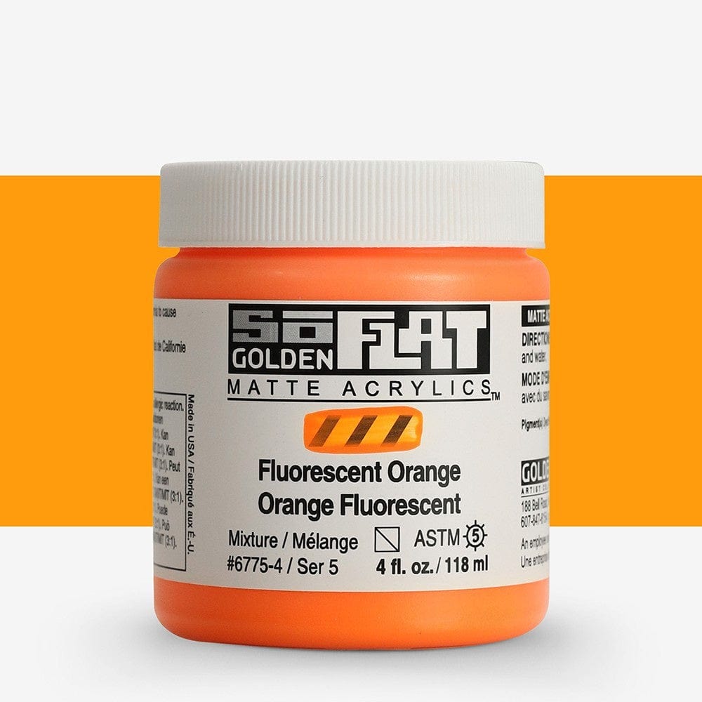 Golden SoFlat Fluorescent Colours – ArtSmart Art Store & Picture Framing