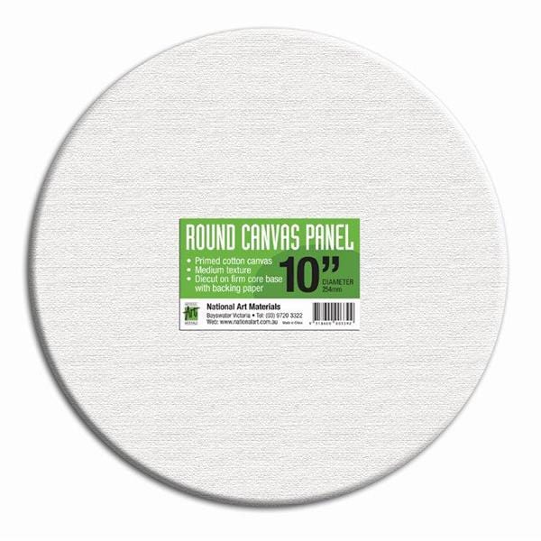 Round Canvas Panel White – ArtSmart Art Store & Picture Framing