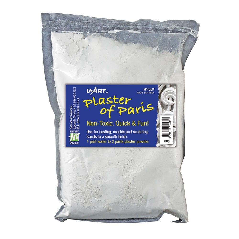 Plaster of Paris 500g Bag – ArtSmart Art Store & Picture Framing
