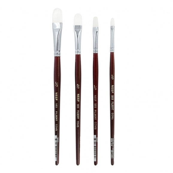 Neef 989 Filbert Comb Brush – ArtSmart Art Store & Picture Framing