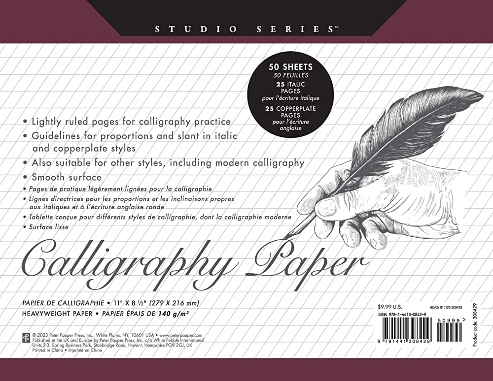 Studio Series Calligraphy Paper – ArtSmart Art Store & Picture Framing