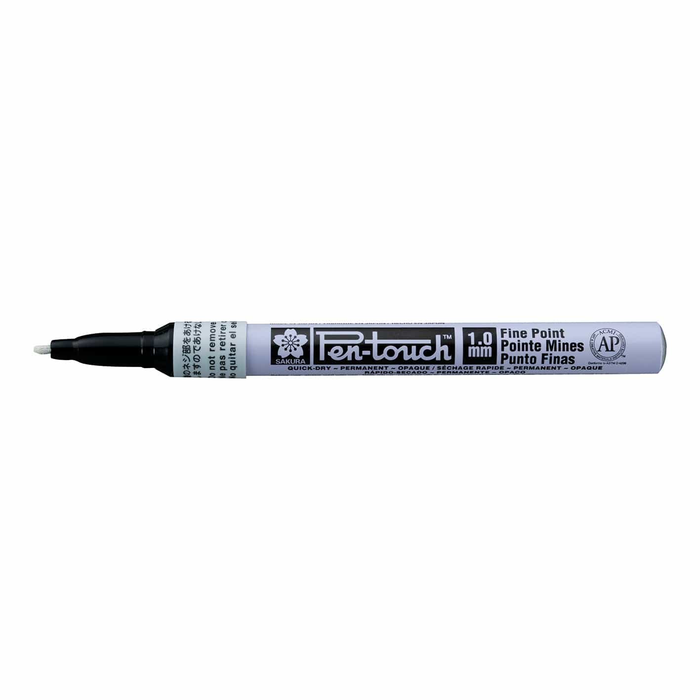 Sakura Pen Touch Fine 1mm White – ArtSmart Art Store & Picture Framing