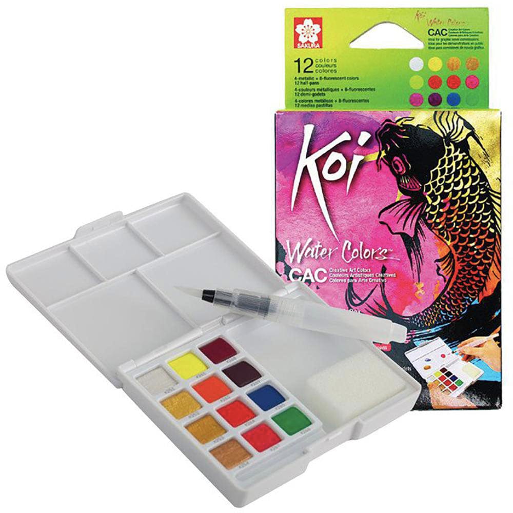 Sakura Koi Watercolour Field Box Set 12 Creative Colours – ArtSmart Art ...