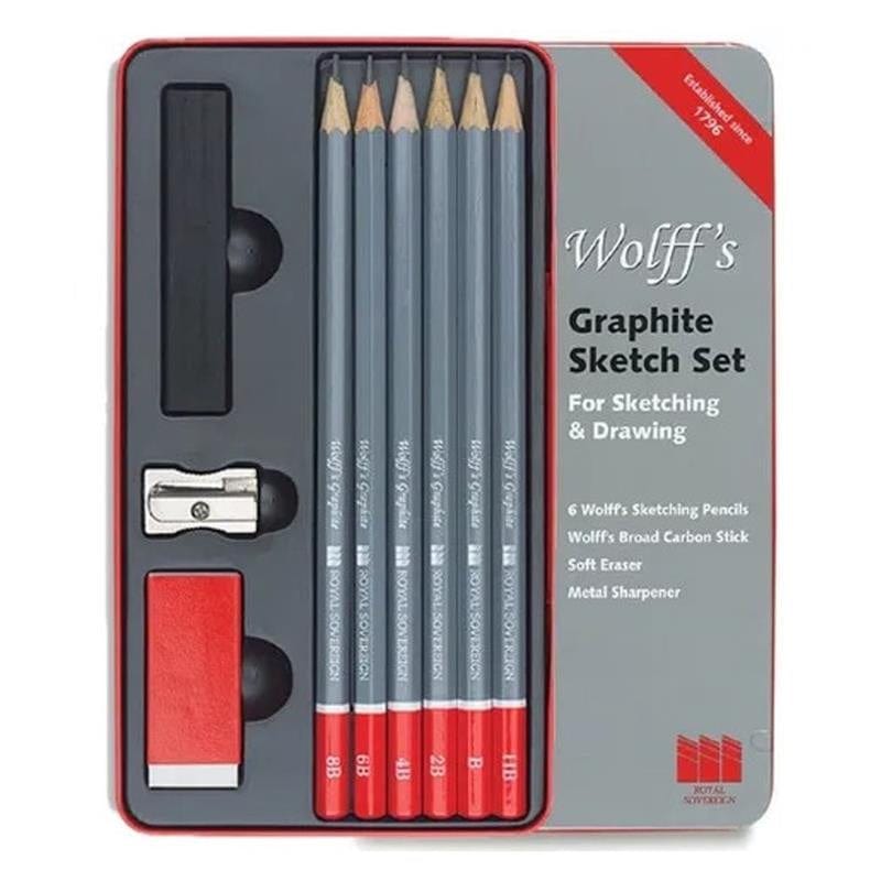Wolff's Graphite Sketching Set of 6 – ArtSmart Art Store & Picture Framing