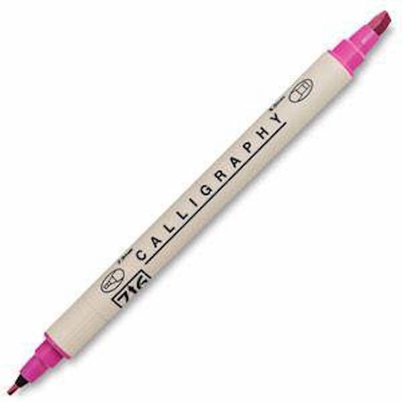 Zig Dual Tip Calligraphy Marker 2mm/5mm – ArtSmart Art Store & Picture ...